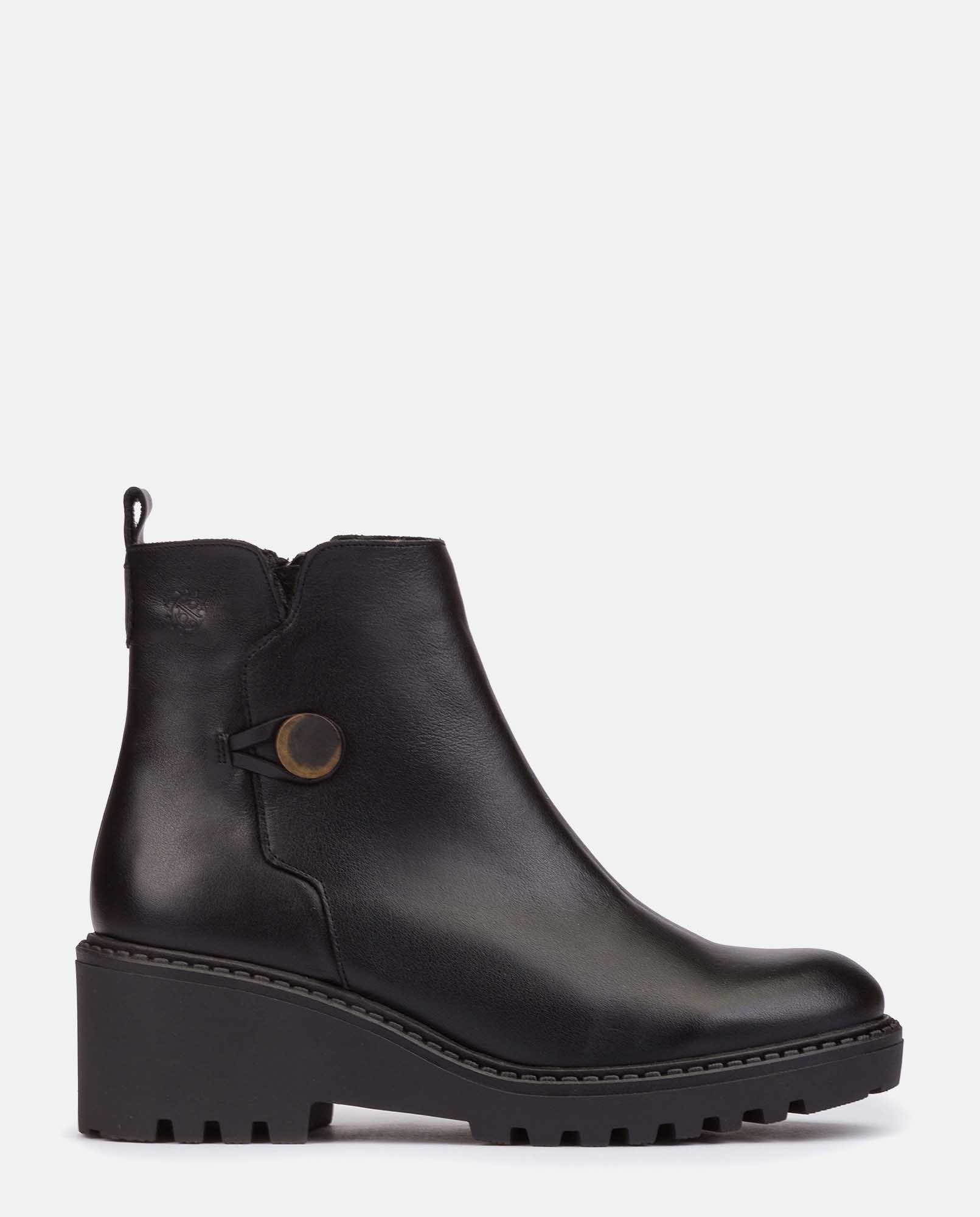 Wedge ankle boot Colmar 002 BLACK - Yokono