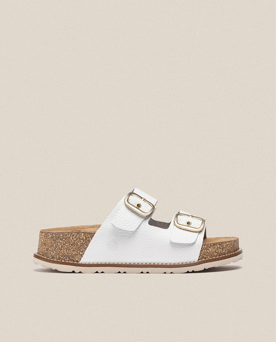 Platform sandal OCA-013 white – Yokono