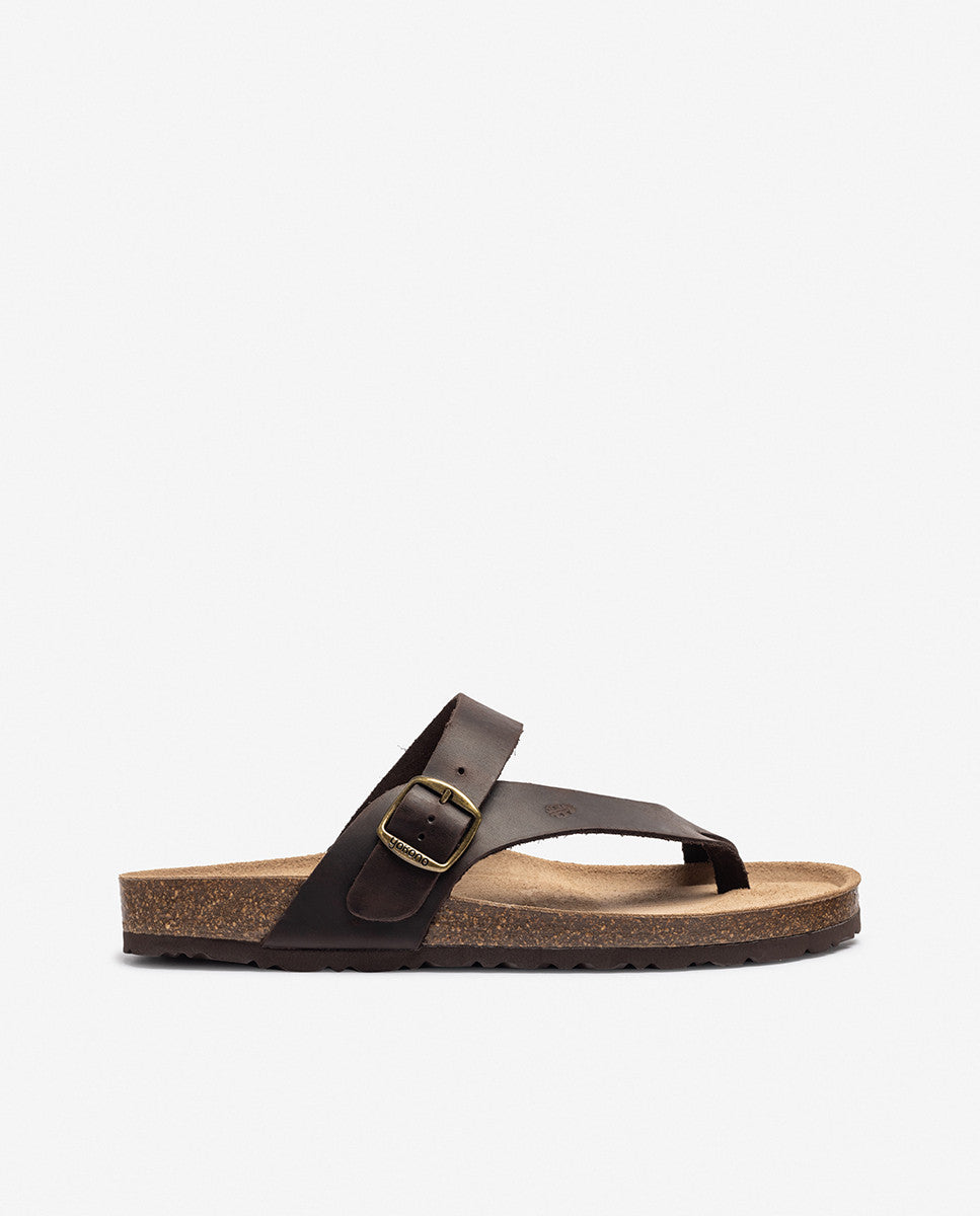 Men's sandal Macam 203 BROWN - Yokono