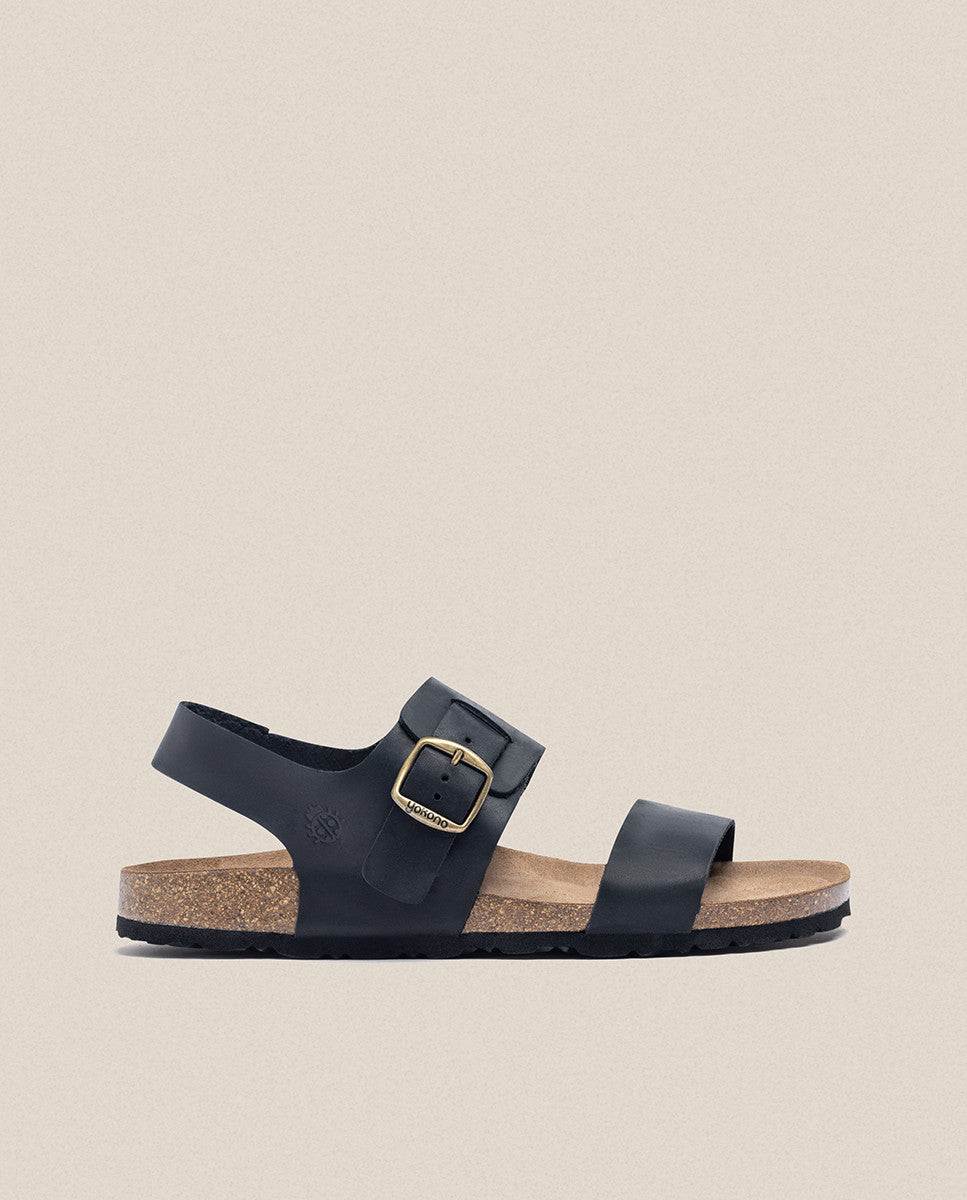Macam 216 Negro · Sandalia plana - Yokono