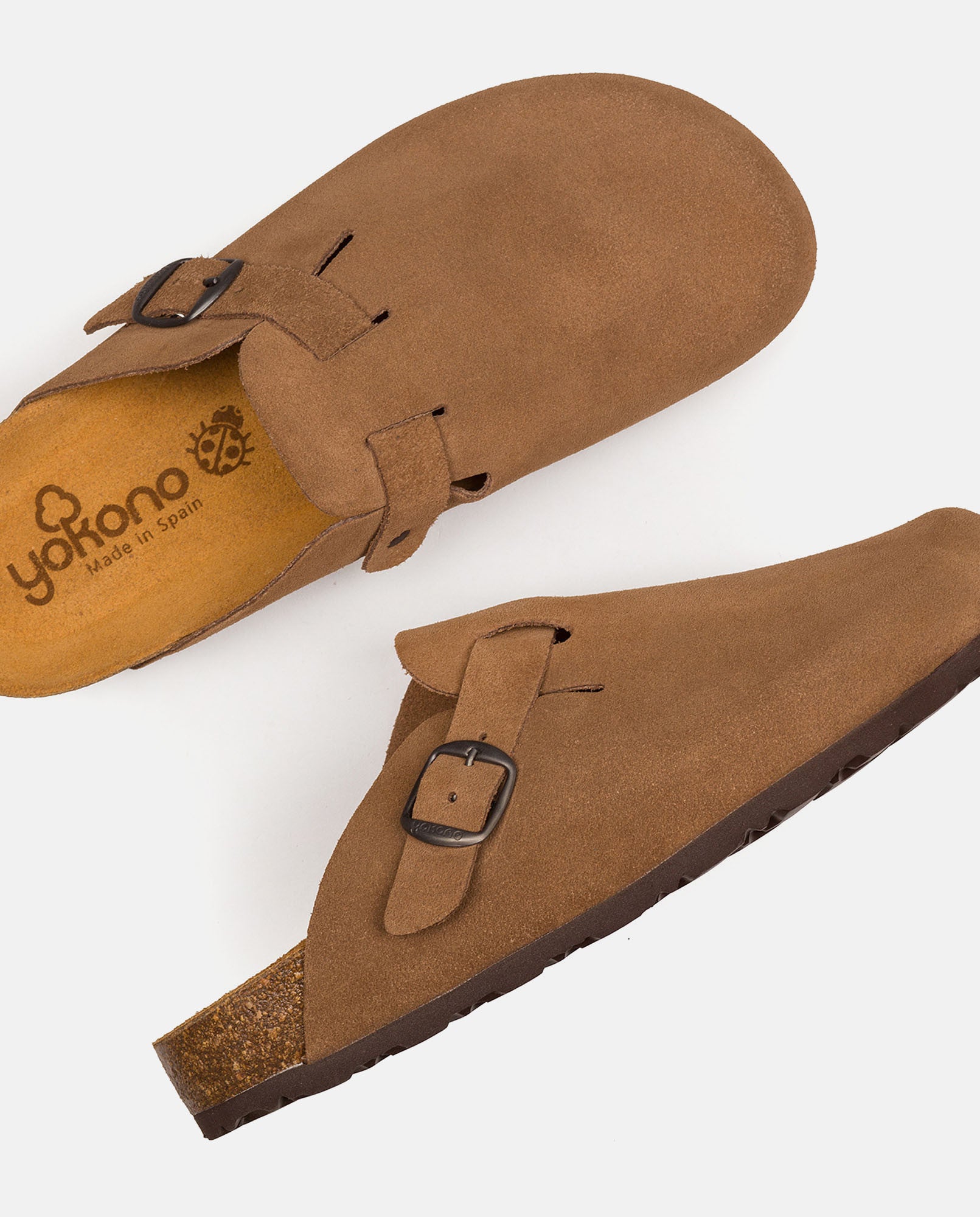 Zapato plano ZUECO-599 marrón – Yokono